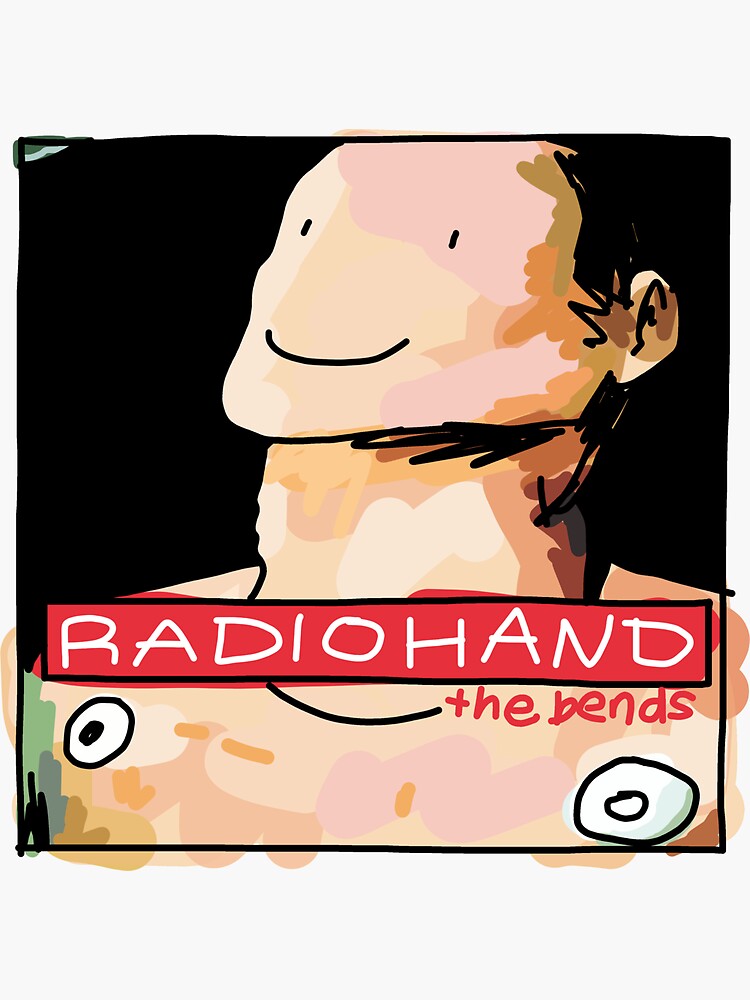 "the bends" Sticker for Sale by altstopco | Redbubble