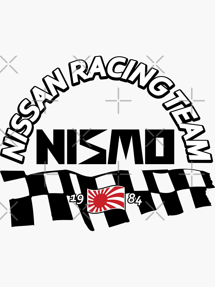 "Nismo : Racing Team 1984" Sticker for Sale by JDMShop | Redbubble