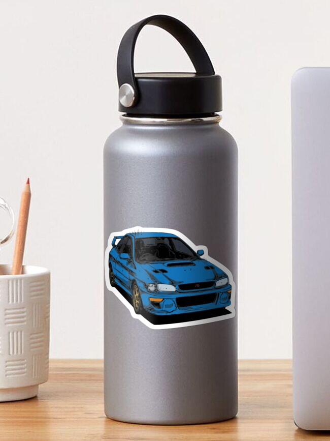 "Subaru Impreza 22B Bunta Fujiwara - Initial D" Sticker for Sale by ...