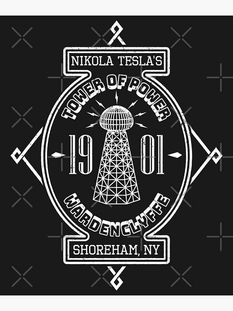 "Nikola Tesla's Tower of Power" Art Print for Sale by petestyles ...