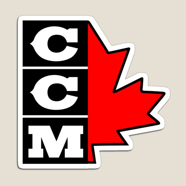 "CCM Retro Ice Hockey Logo 3" Magnet for Sale by Retrohockeyuk | Redbubble