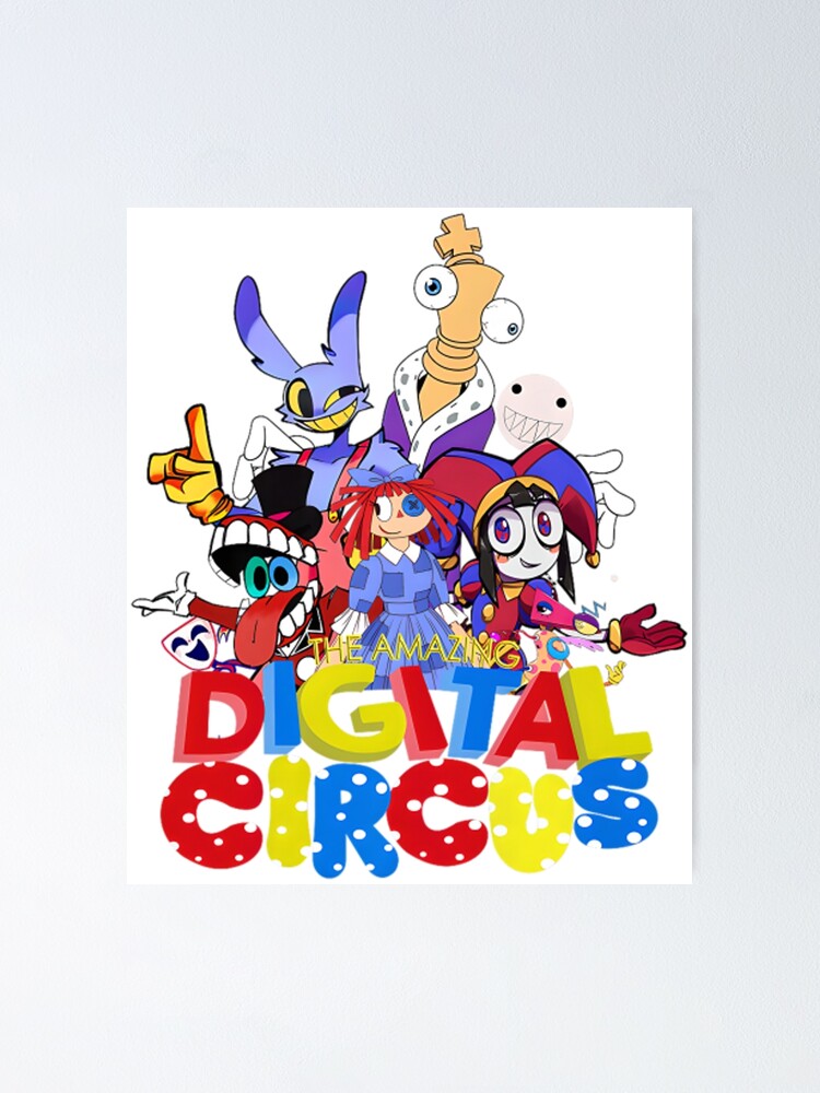 "The Amazing Digital Circus Characters" Poster for Sale by Sourmood-ART ...