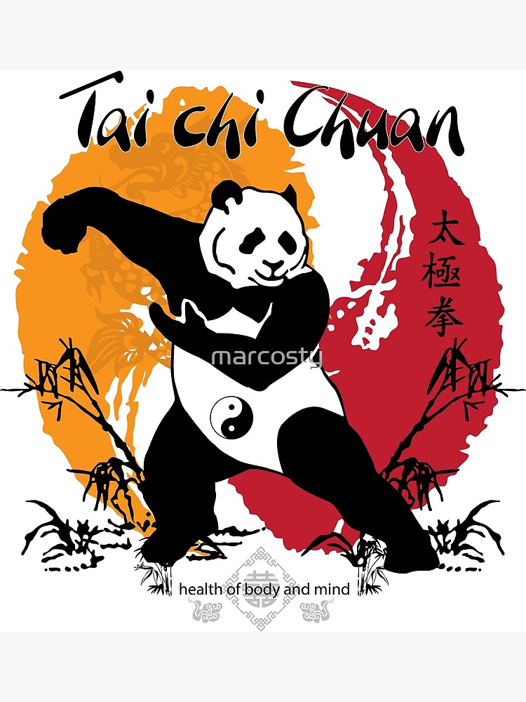 "Tai Chi Chuan Practice" Poster for Sale by marcosty | Redbubble