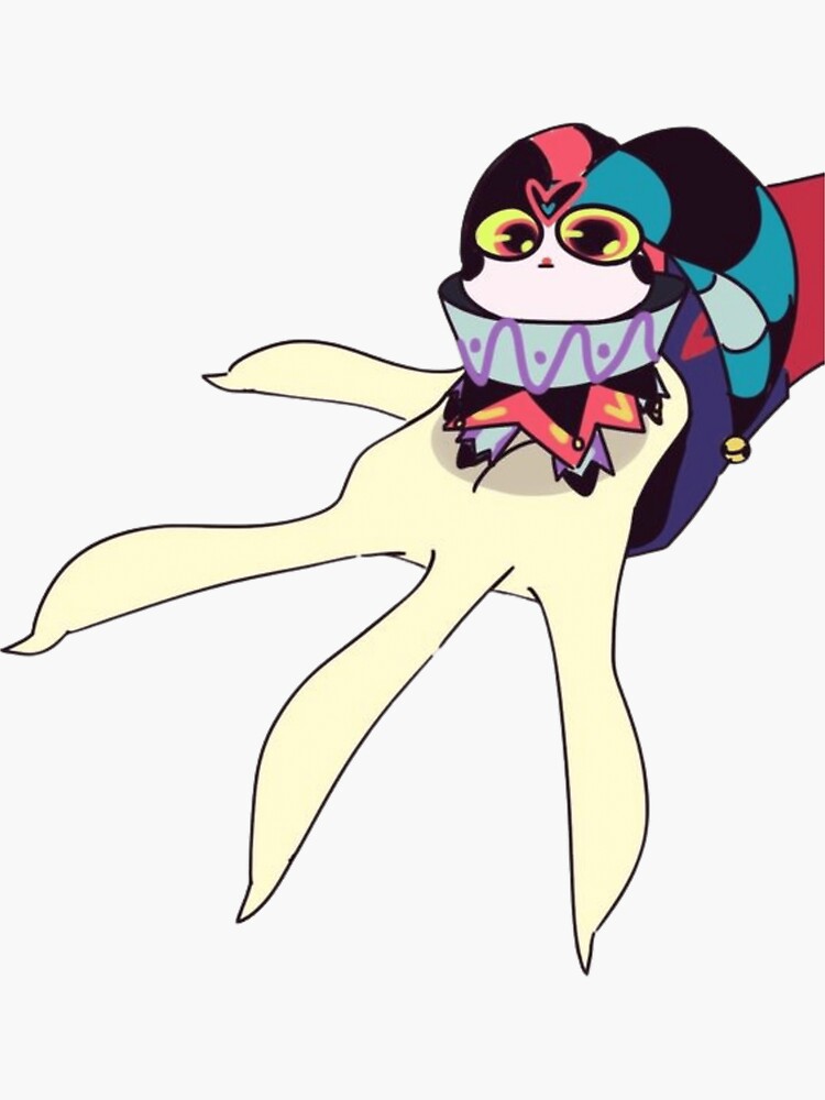 "FIZZAROLLI - helluva boss fizzarolli cute" Sticker for Sale by ...