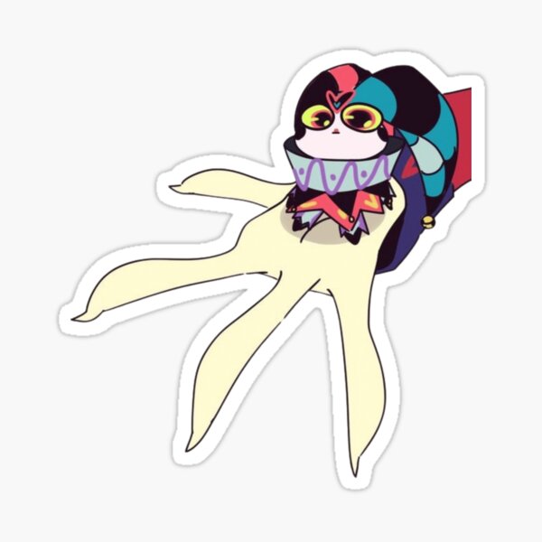 "FIZZAROLLI - helluva boss fizzarolli cute" Sticker for Sale by ...