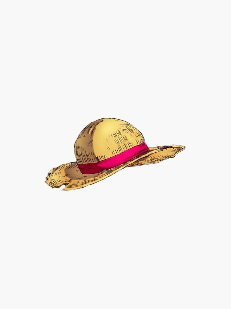 "Straw Hat" Sticker for Sale by ssaints | Redbubble