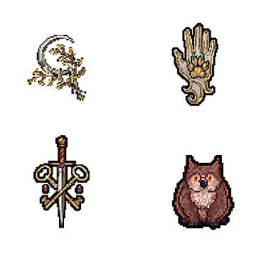 "BG3 8 Bit Class Pack 3" Sticker for Sale by 8-BitBytes | Redbubble