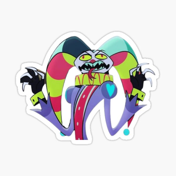 " FIZZAROLLI - helluva boss fizzarolli cute" Sticker for Sale by ...