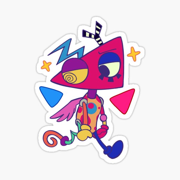 "SMOL! Zooble" Sticker for Sale by ItsHaughty | Redbubble