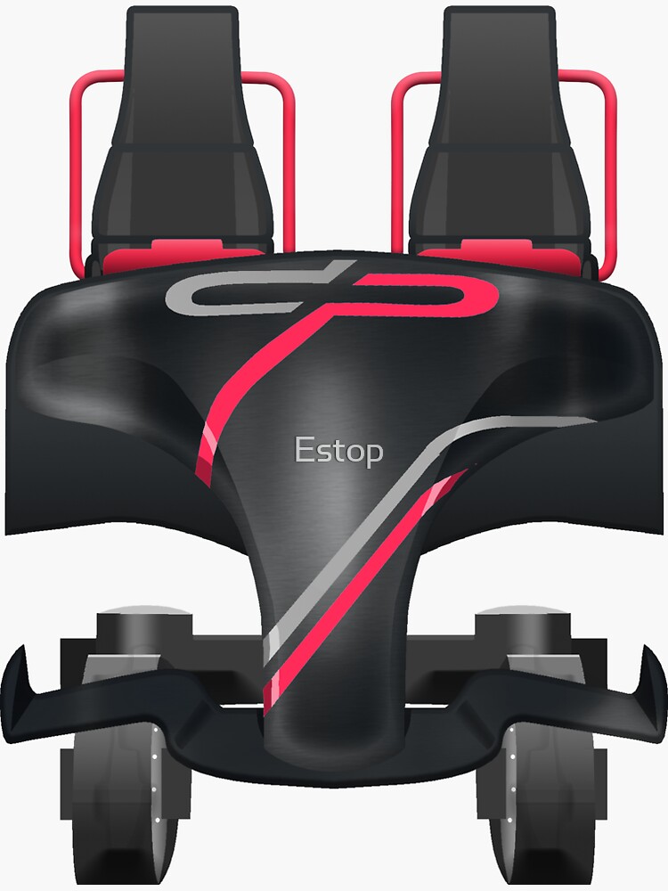 "Top Thrill 2 Black Train (unofficial)" Sticker for Sale by Estop ...