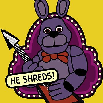 "FNAF Movie | Bonnie Pin" Sticker for Sale by plathe31 | Redbubble