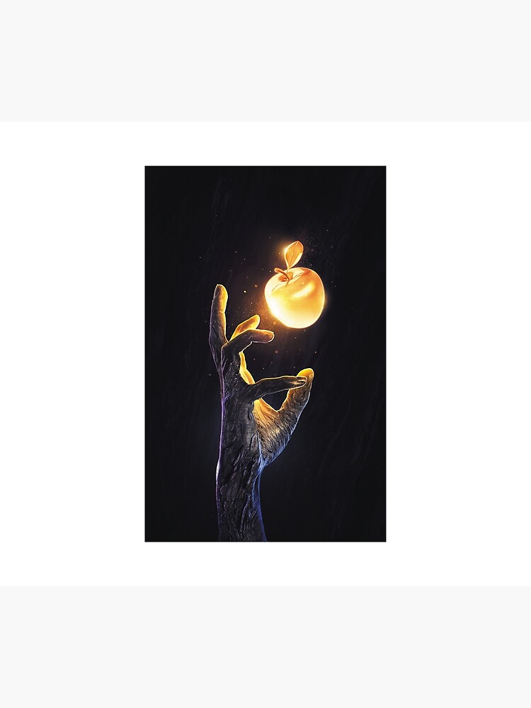 "Golden apple" Poster for Sale by Spixx | Redbubble