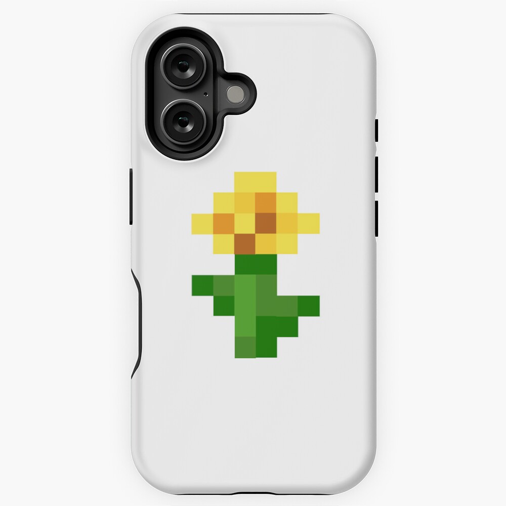 "Minecraft Dandelion" Sticker for Sale by Ch3rry-Quartz | Redbubble