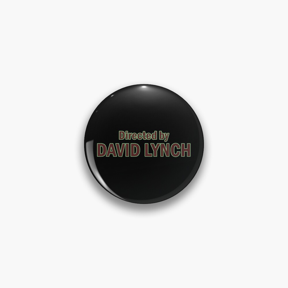 "Directed by David Lynch" Sticker by kiiroku | Redbubble