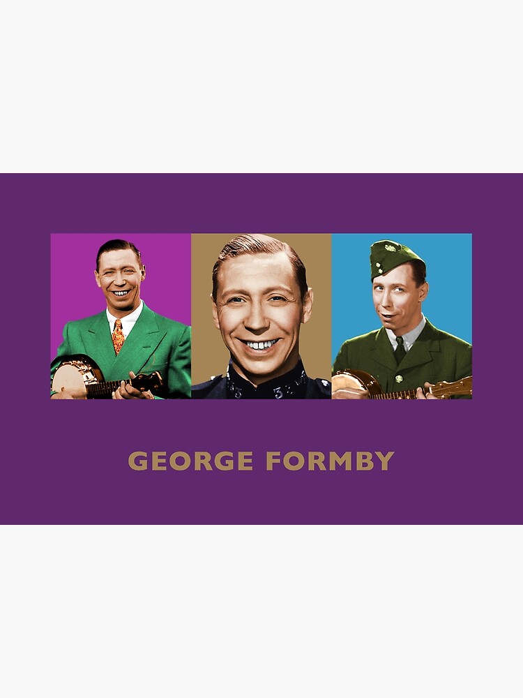 "George Formby - Triptych Designs" Poster by TIGERDAVER | Redbubble