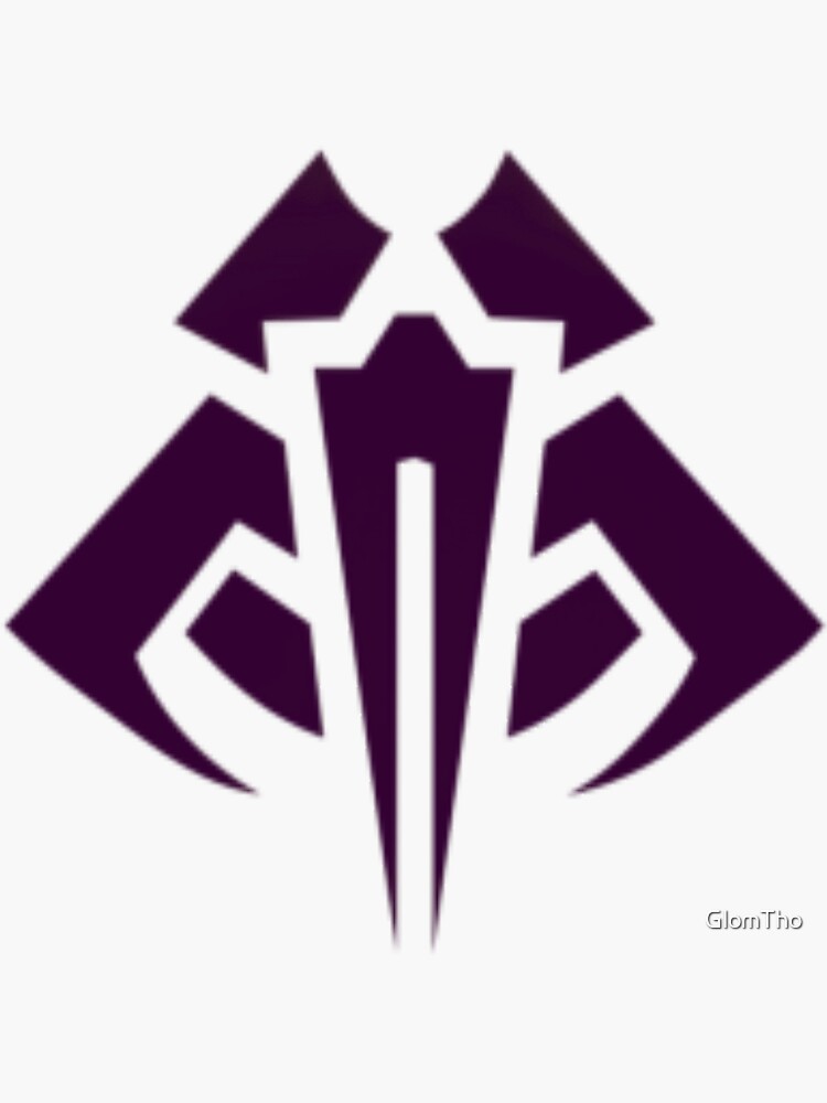 "Purple Zann Consortium Logo" Sticker for Sale by GlomTho | Redbubble
