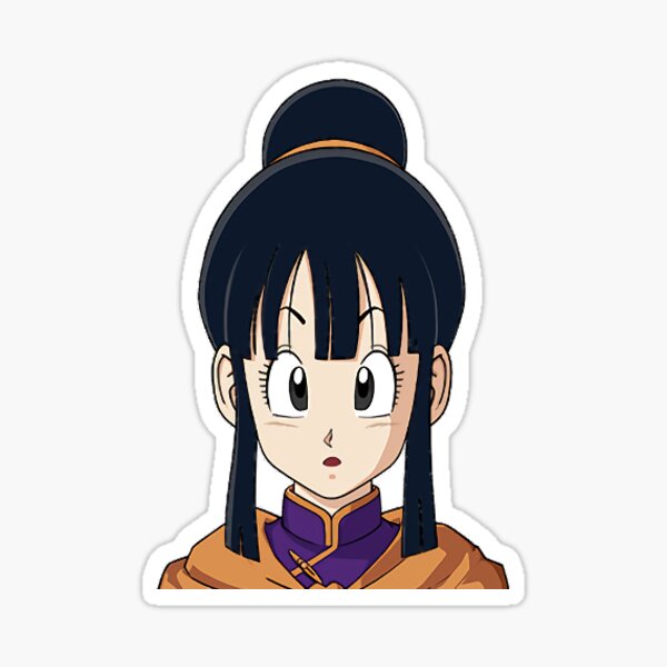 "Shocked Chichi Face - Dragon Ball Z" Sticker for Sale by ...