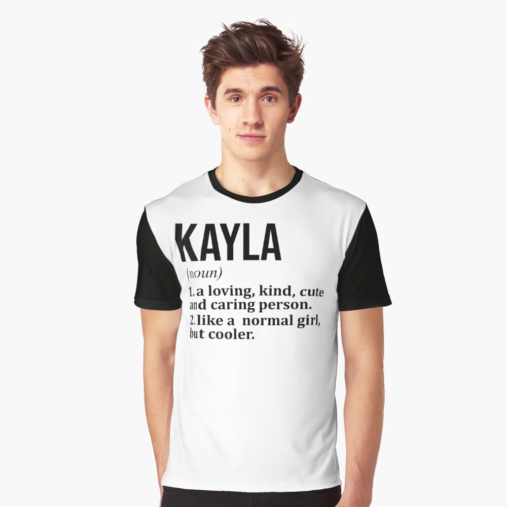 "Kayla Name Definition" Sticker for Sale by XCIV | Redbubble