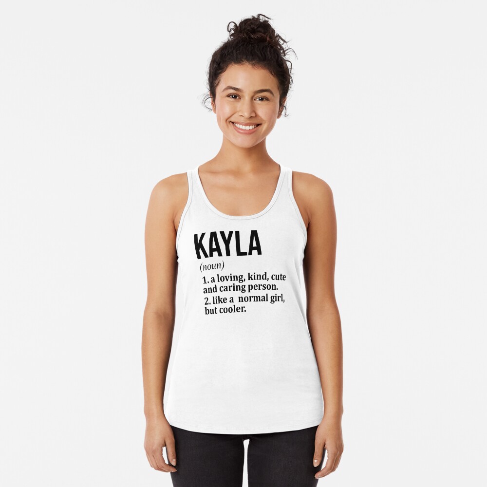 "Kayla Name Definition" Sticker for Sale by XCIV | Redbubble
