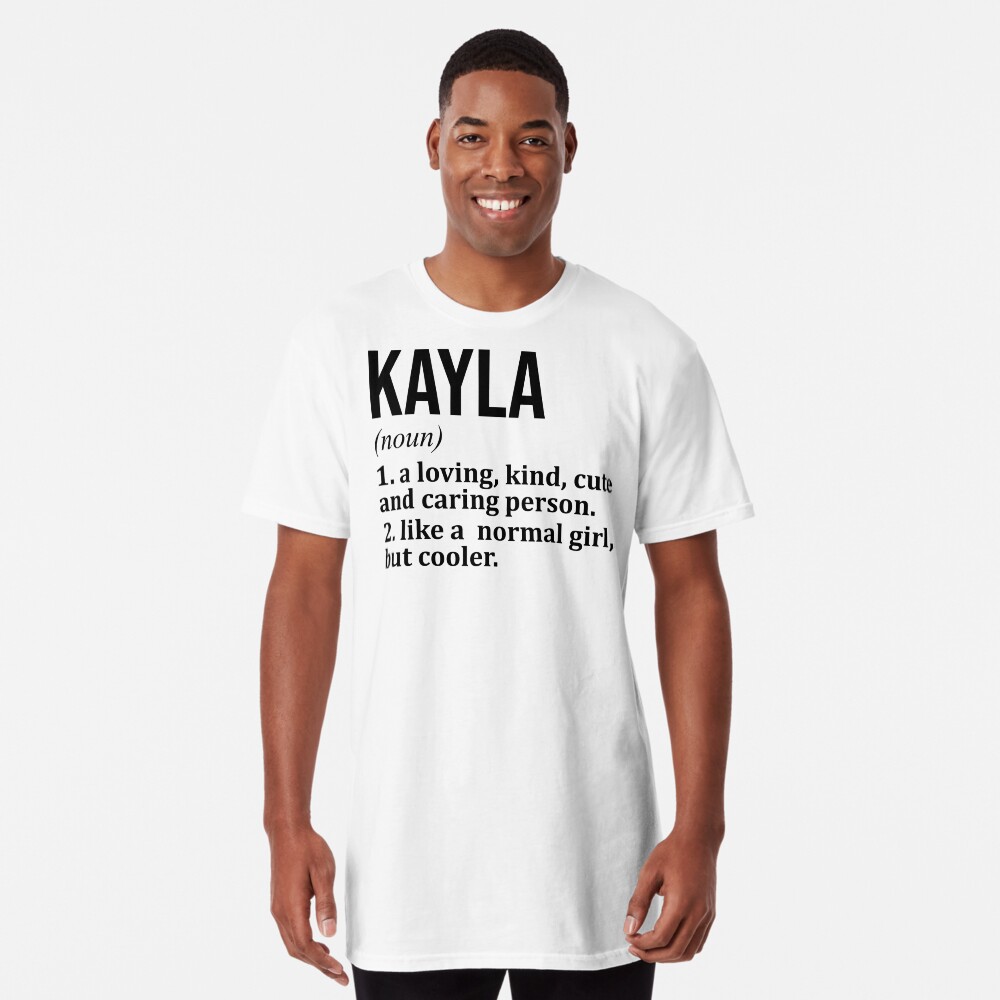 "Kayla Name Definition" Sticker for Sale by XCIV | Redbubble