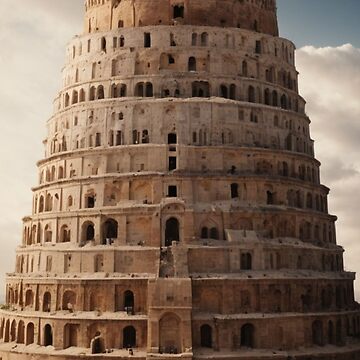 "Tower of Babel - 1" Sticker for Sale by nyathiwa | Redbubble