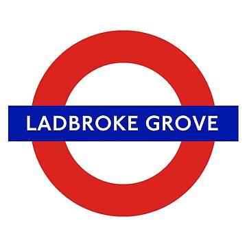 "Ladbroke grove London underground tfl " Sticker for Sale by ...