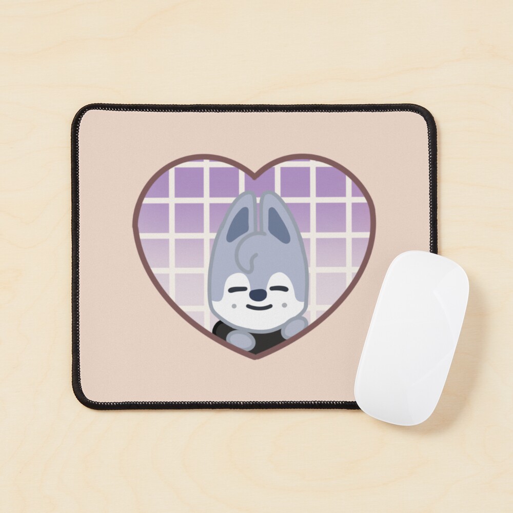 "Stray kids - skzoo Wolf chan" Sticker by MomosDrawing | Redbubble