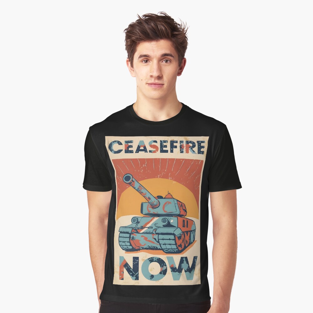 "Ceasefire - Ceasefire now Vintage tank" Poster for Sale by Activism ...