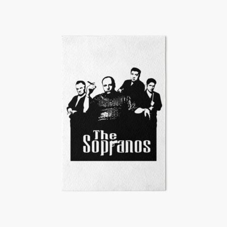 "The sopranos clan" Art Board Print for Sale by dkvir | Redbubble
