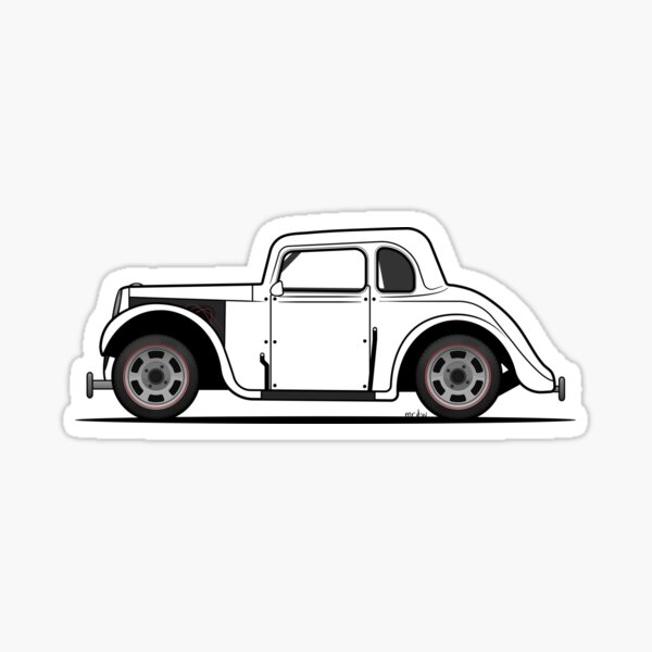 "Legends Racing Car - Side View" Sticker for Sale by douglaswood ...