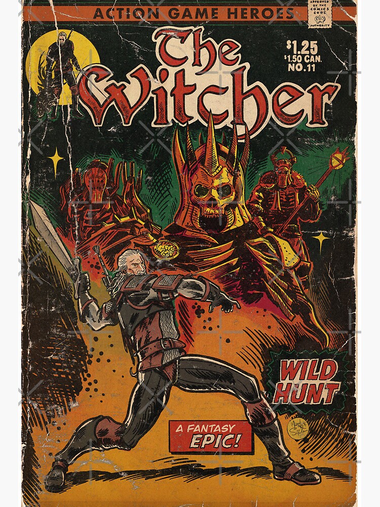 ""Fantasy Epic" Comic Book Cover Fan Art" Art Board Print for Sale by ...