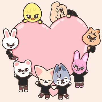 "Stray kids - skzoo" Poster by MomosDrawing | Redbubble