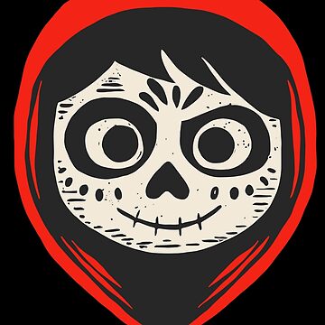 "Coco - Miguel skeleton face" Sticker for Sale by DisneyNmore | Redbubble