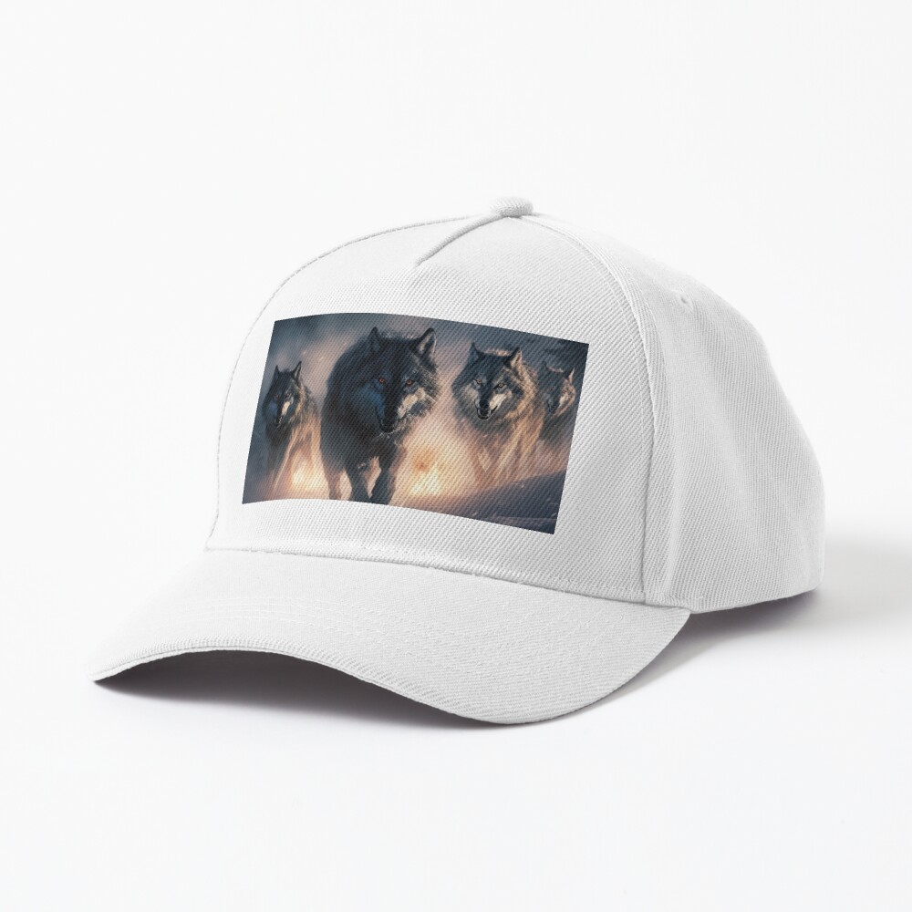 "Wolves on the hunt" Sticker for Sale by KostasCreations | Redbubble