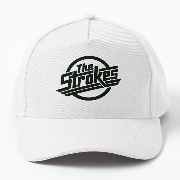 "The Strokes Merch The Strokes Logo" Cap for Sale by stpommerouge ...