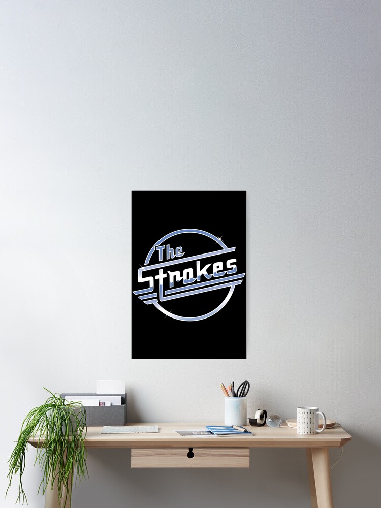 "The Strokes Merch The Strokes Logo" Poster for Sale by stpommerouge ...