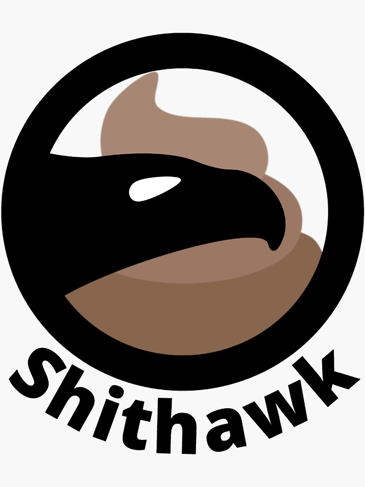 "Shithawk Funny Trailer Park Design" Sticker for Sale by ...