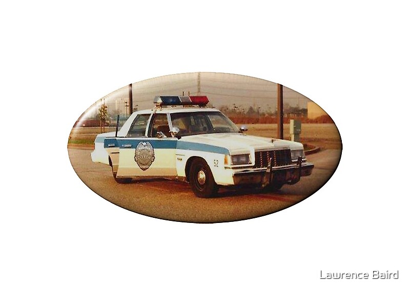 "Compton Police Car" by Lawrence Baird | Redbubble