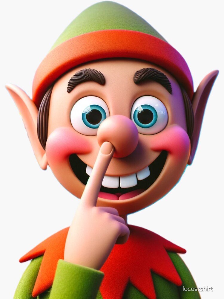 Funny Elf Cartoon