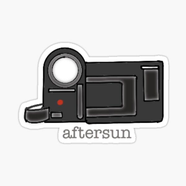 "Aftersun Camera" Sticker for Sale by WetPinkFactory | Redbubble