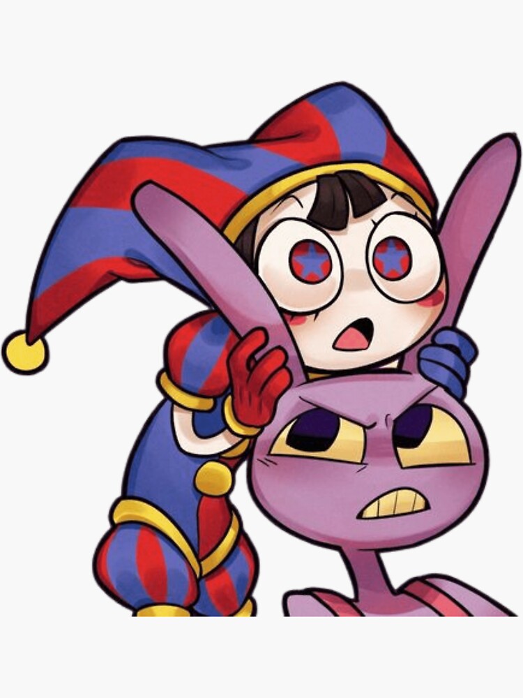 " Pomni TADC - the amazing circus " Sticker for Sale by AsanTees ...