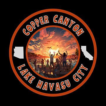 "Copper Canyon Lake Havasu City" Sticker for Sale by MojaveTradePost ...