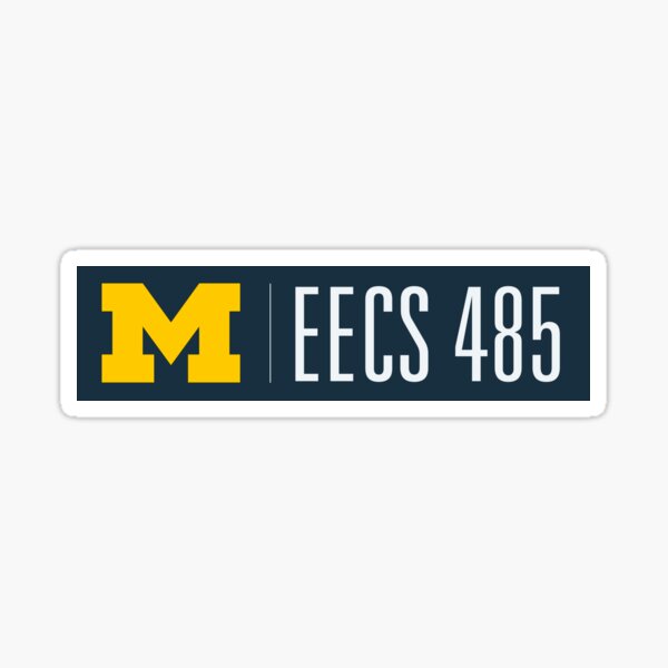 "EECS 485" Sticker for Sale by taffylagotto | Redbubble