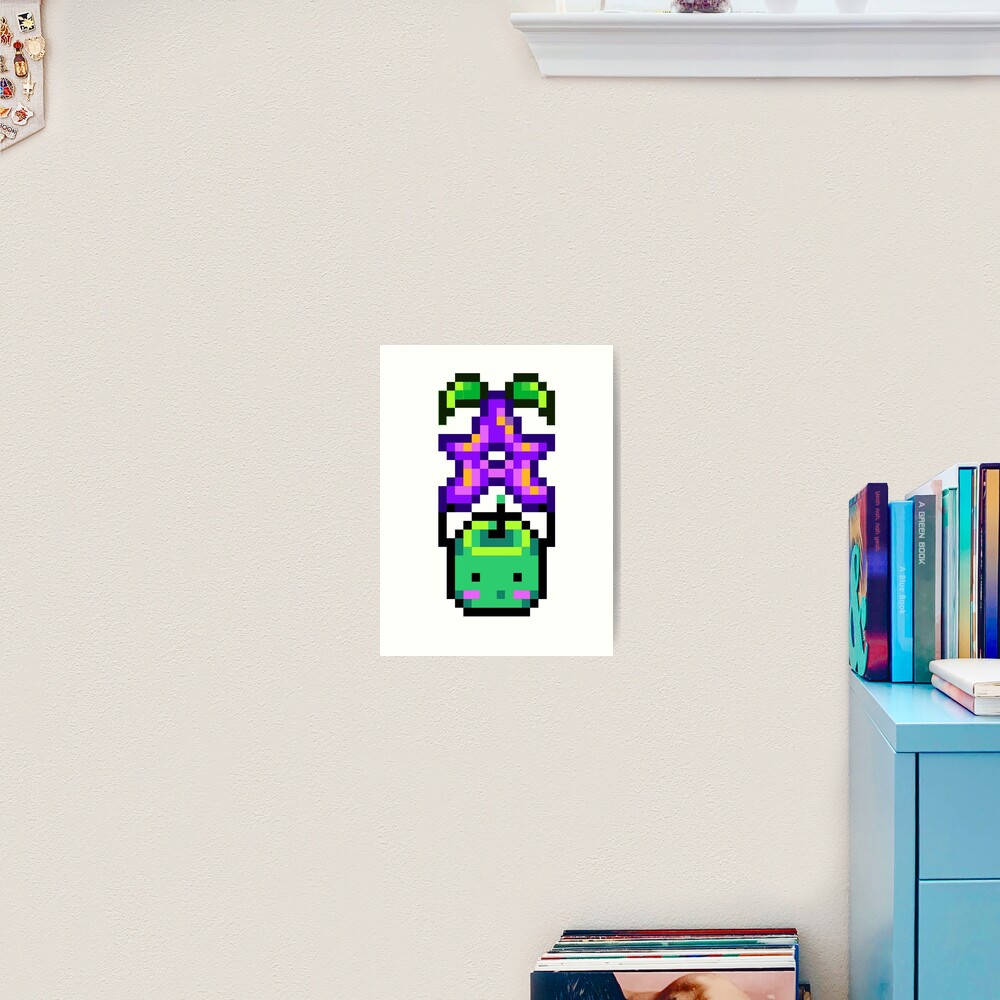 "Stardew Valley - Junimo with Stardrop" Art Print by PaulMRyan | Redbubble