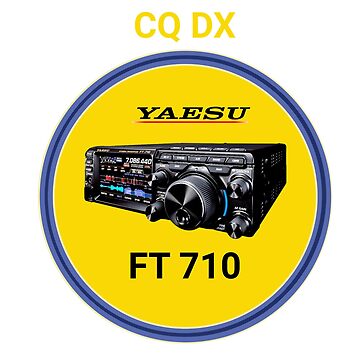 " yaesu ft 710" Sticker for Sale by signcraftdesign | Redbubble