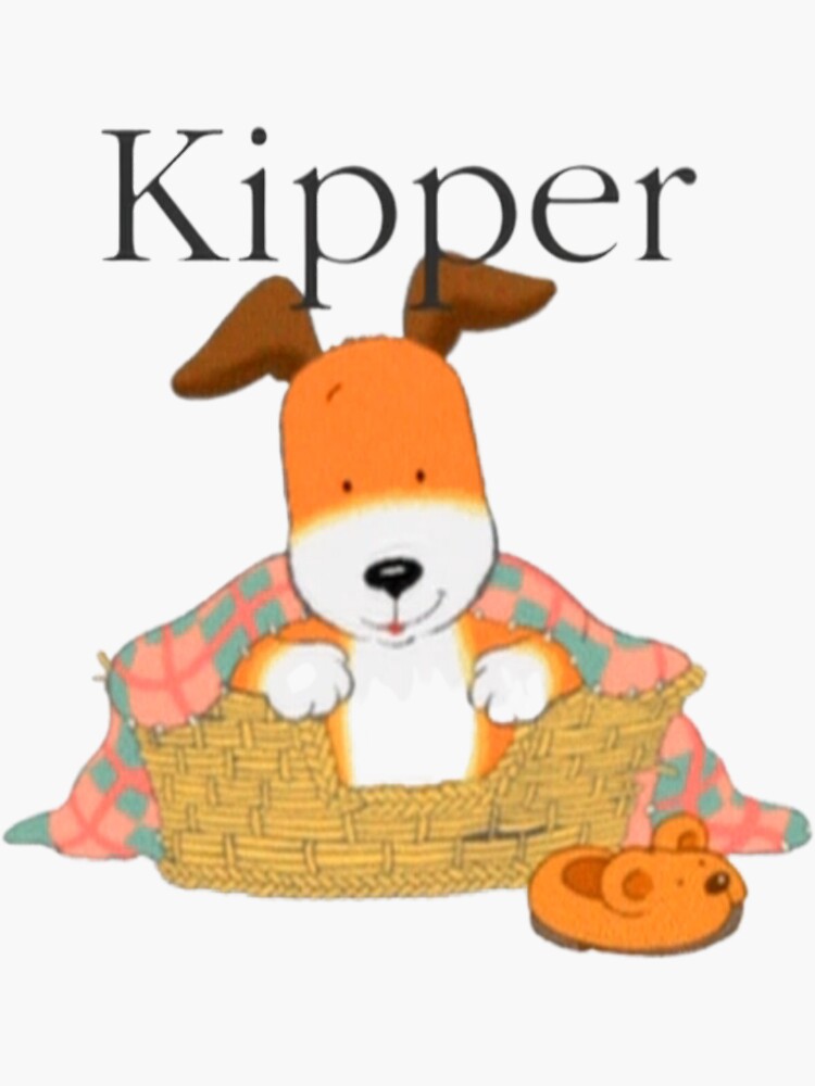 "Kipper the Dog- Inspired " Sticker for Sale by Maddie Lamb | Redbubble
