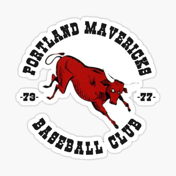 "Portland Mavericks Baseball Club Shirt Retro Vintage 70s TBT" Sticker ...