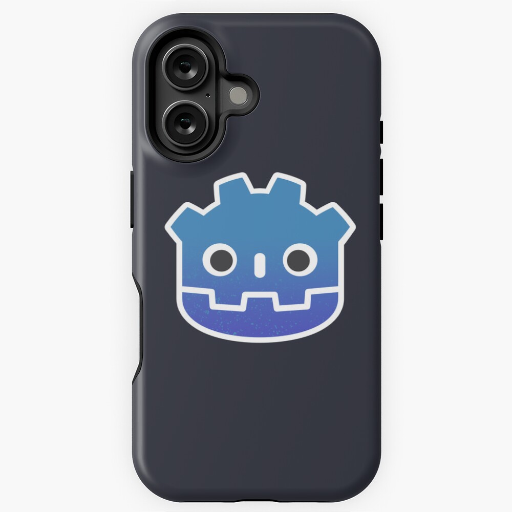 "Godot Stylized Logo" Sticker for Sale by Thurisaz Designs | Redbubble