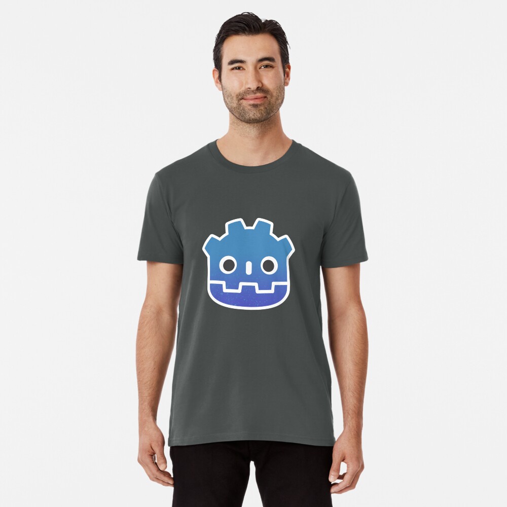 "Godot Stylized Logo" Sticker for Sale by Thurisaz Designs | Redbubble