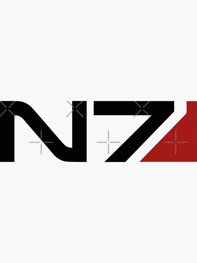 "N7 logo" Sticker by FantasyLands | Redbubble
